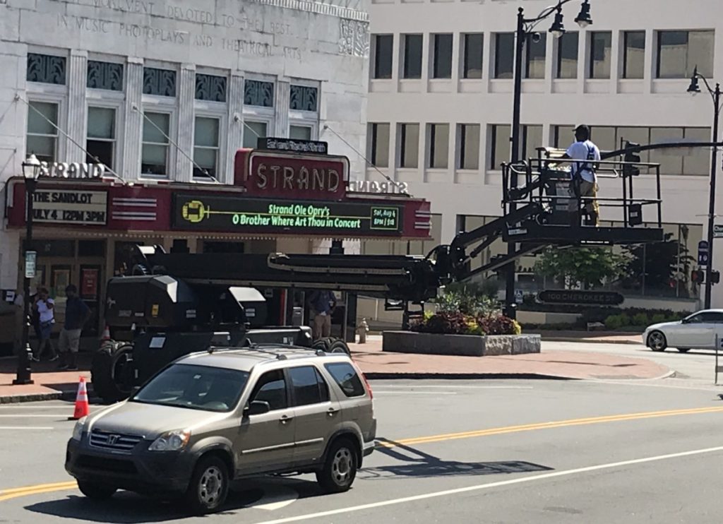 "Tyson’s Run” Filming at Marietta Square - Cobb Courier