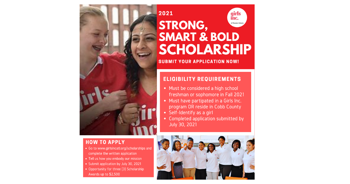 Girls Inc. announces scholarship opportunities - Cobb Courier