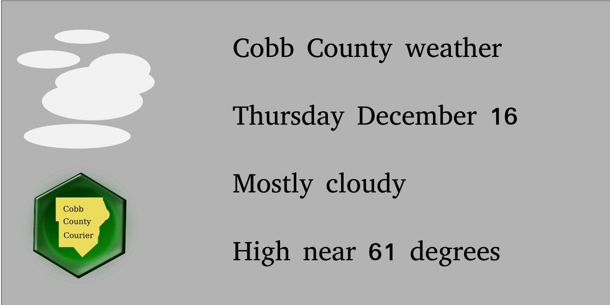 Cobb weather December 16 - Cobb Courier