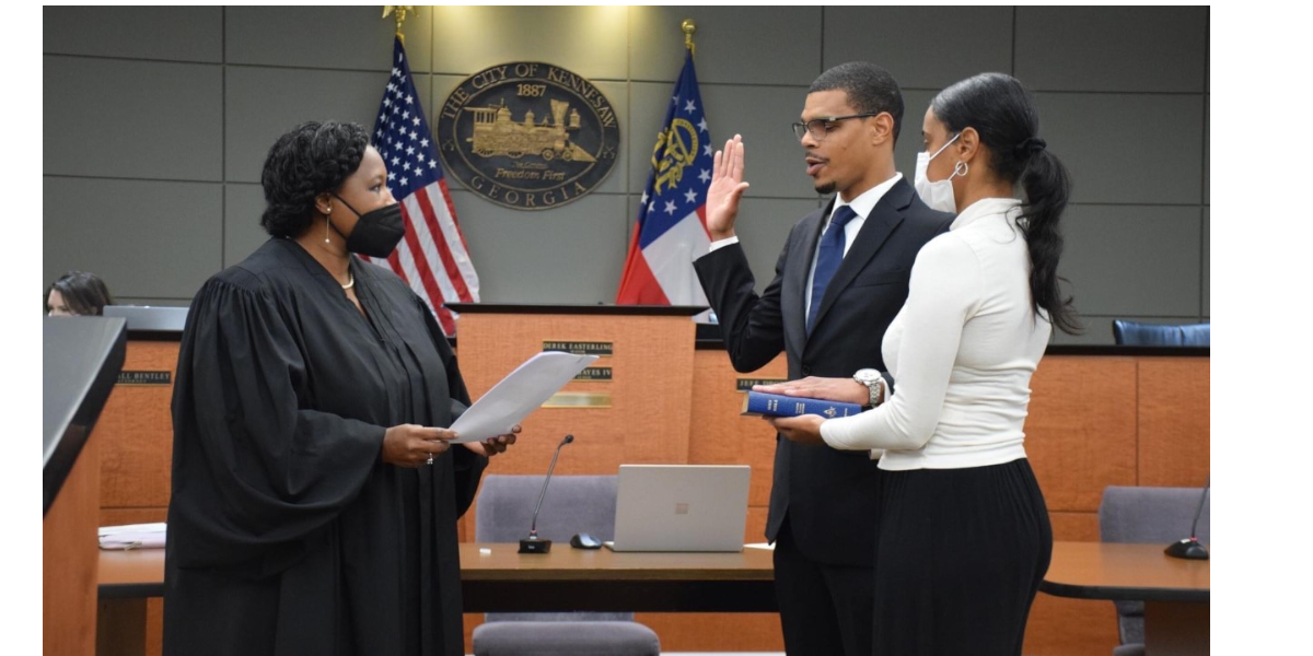 New Kennesaw City Council members sworn in to office - Cobb Courier