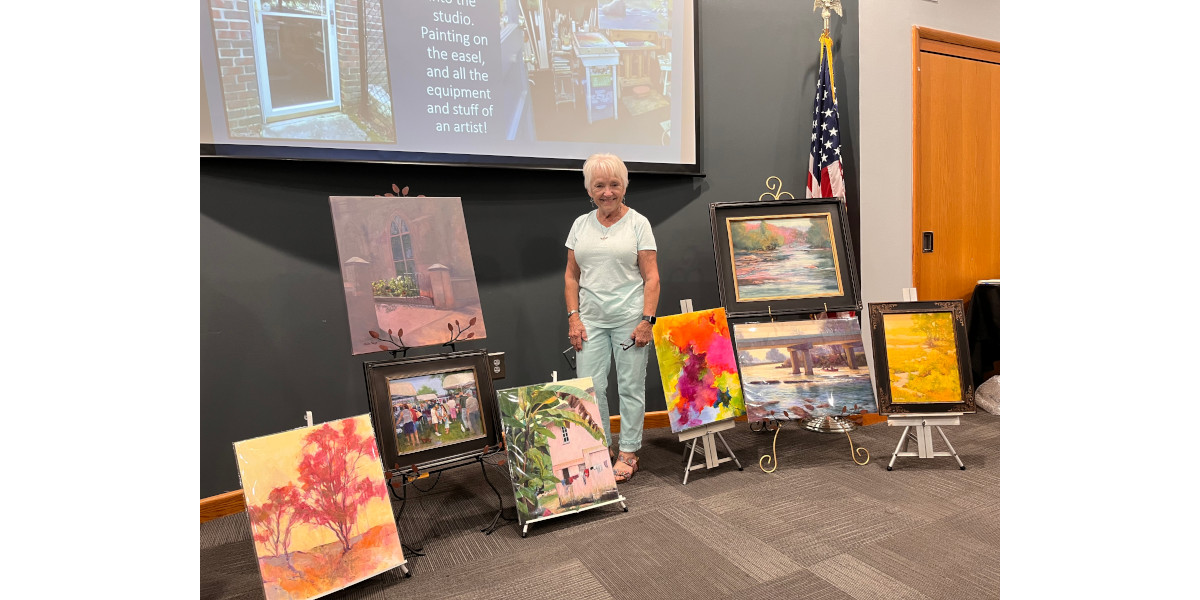 Acclaimed Artist, Marsha Hamby Savage, Featured at the Smyrna Public ...