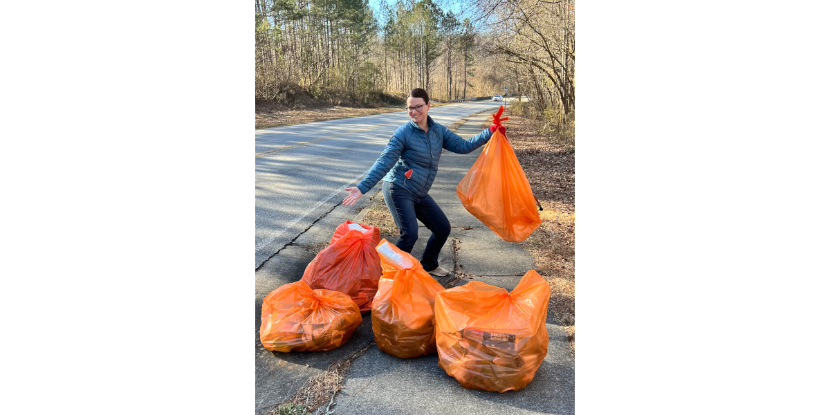 First Christian Church of Mableton adopt-a-mile cleanup on Old Alabama ...