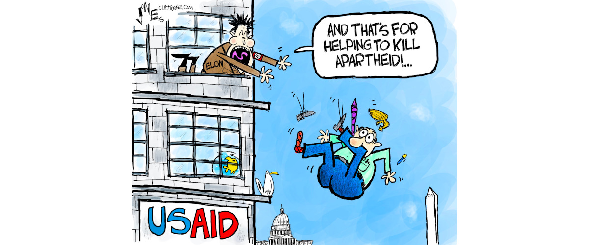 Political Cartoon from Clay Jones - Cobb Courier