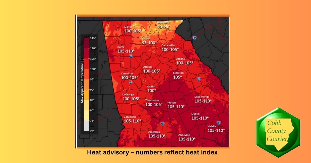 Another day, another heat advisory in metro Atlanta - Cobb Courier