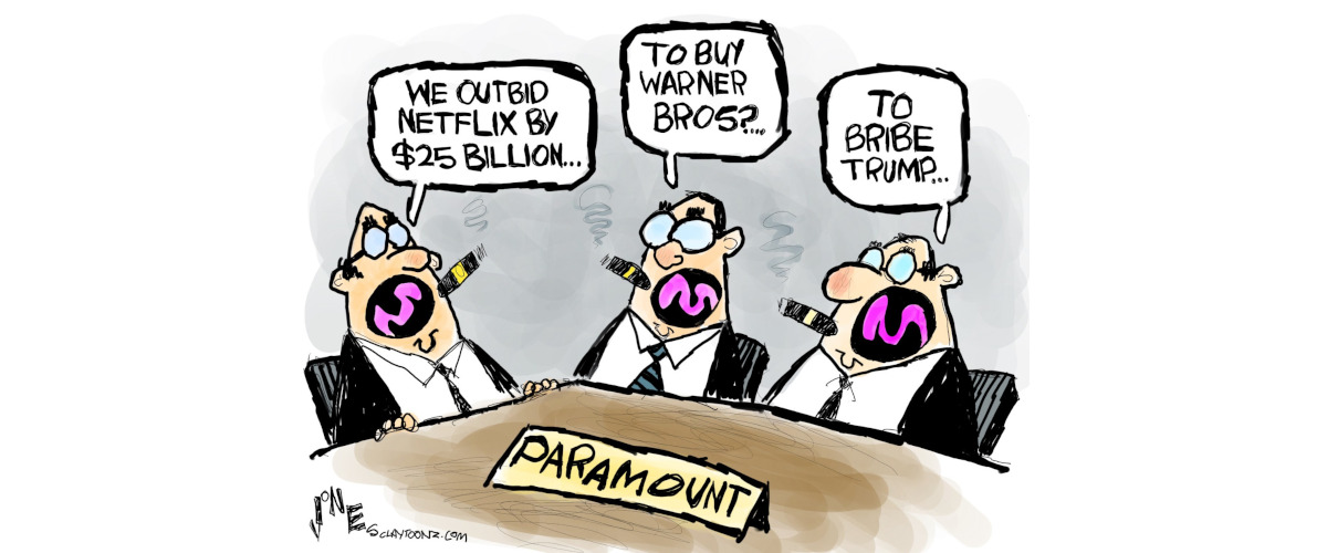 Political Cartoon by Clay Jones - Cobb Courier
