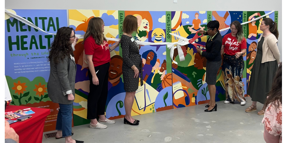 Cobb Collaborative Unveils Paint Love Community Mental Health Mural in ...